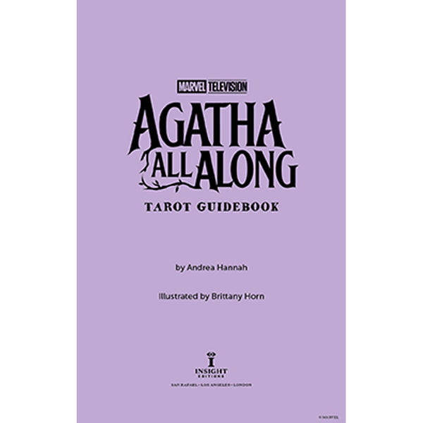 Agatha All Along Tarot Deck and Guidebook – Insight Editions