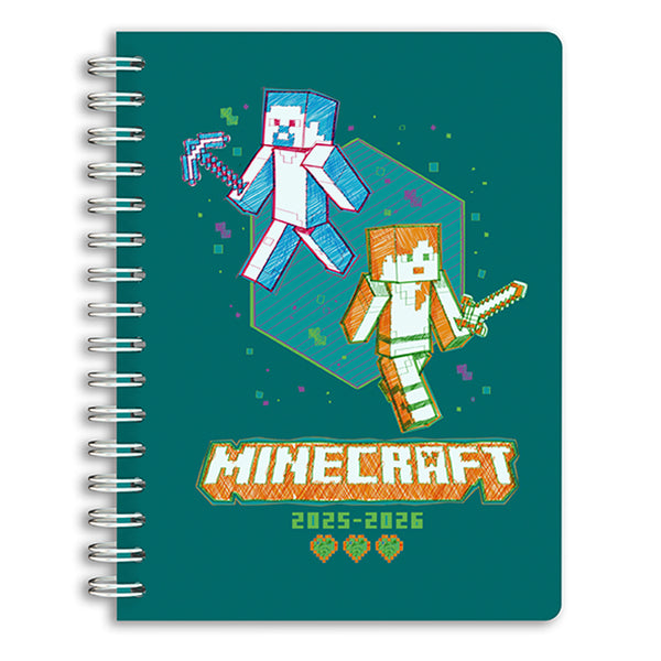 2025-2026 Minecraft Mobs Student Planner – Insight Editions