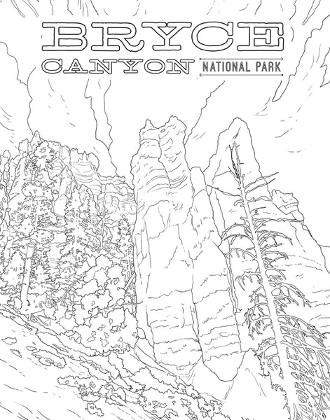 The National Parks Poster Coloring Book – Insight Editions