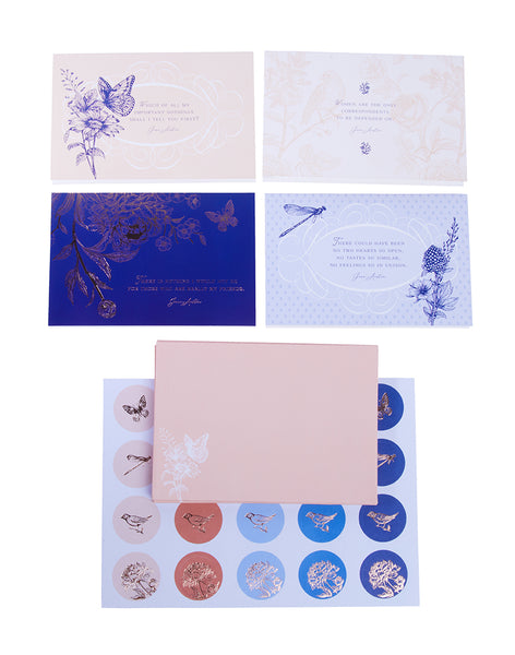 Jane Austen Card Portfolio Set (Set of 20 Cards) – Insight Editions