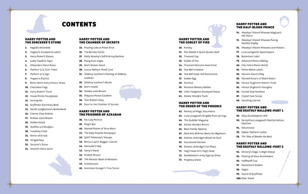 From the Films of Harry Potter: 100 Objects – Insight Editions