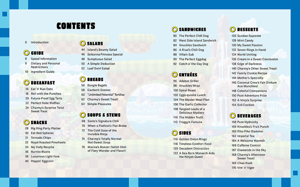 Sonic the Hedgehog: The Official Cookbook – Insight Editions