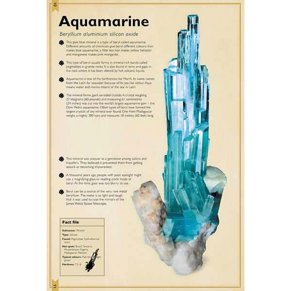 The Magnificent Book of Rocks and Minerals – Insight Editions