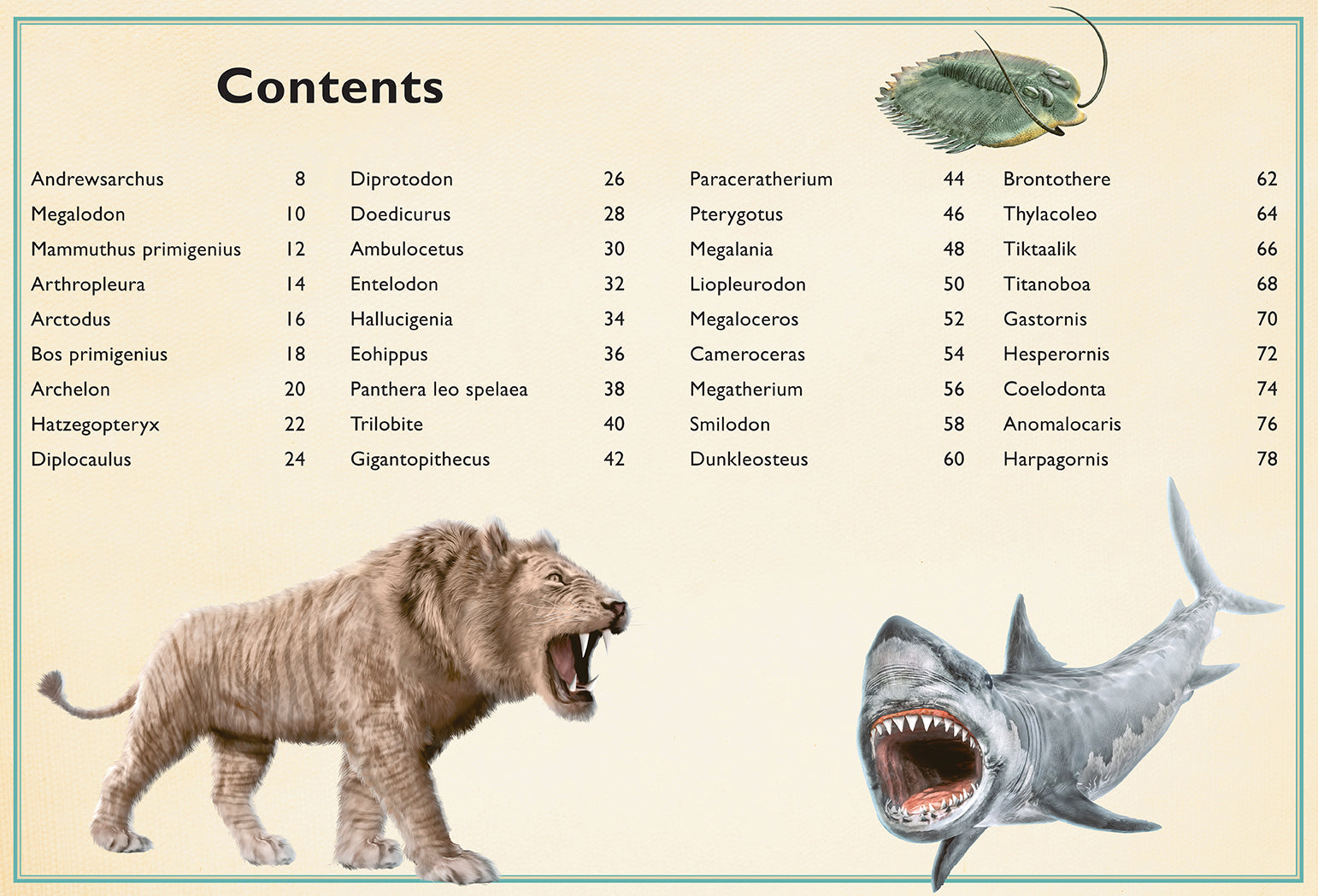 The Magnificent Book of Prehistoric Beasts – Insight Editions