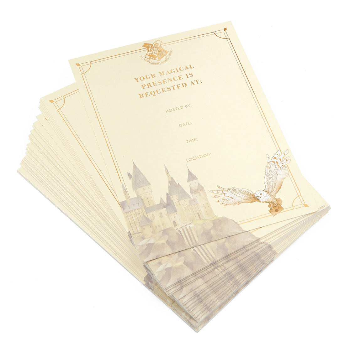 Harry Potter: Hogwarts Invitation Set (Set of 30) – Insight Editions