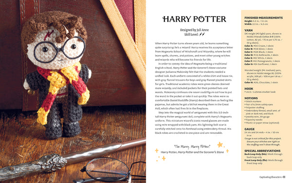 Harry Potter: The Official Book of Crochet Amigurumi – Insight Editions