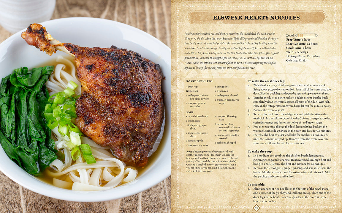 The Elder Scrolls: The Official Cookbook Vol. 2 – Insight Editions