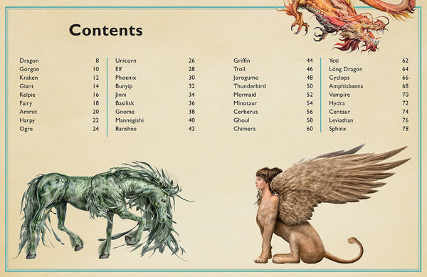 The Magnificent Book of Fantasy Creatures – Insight Editions