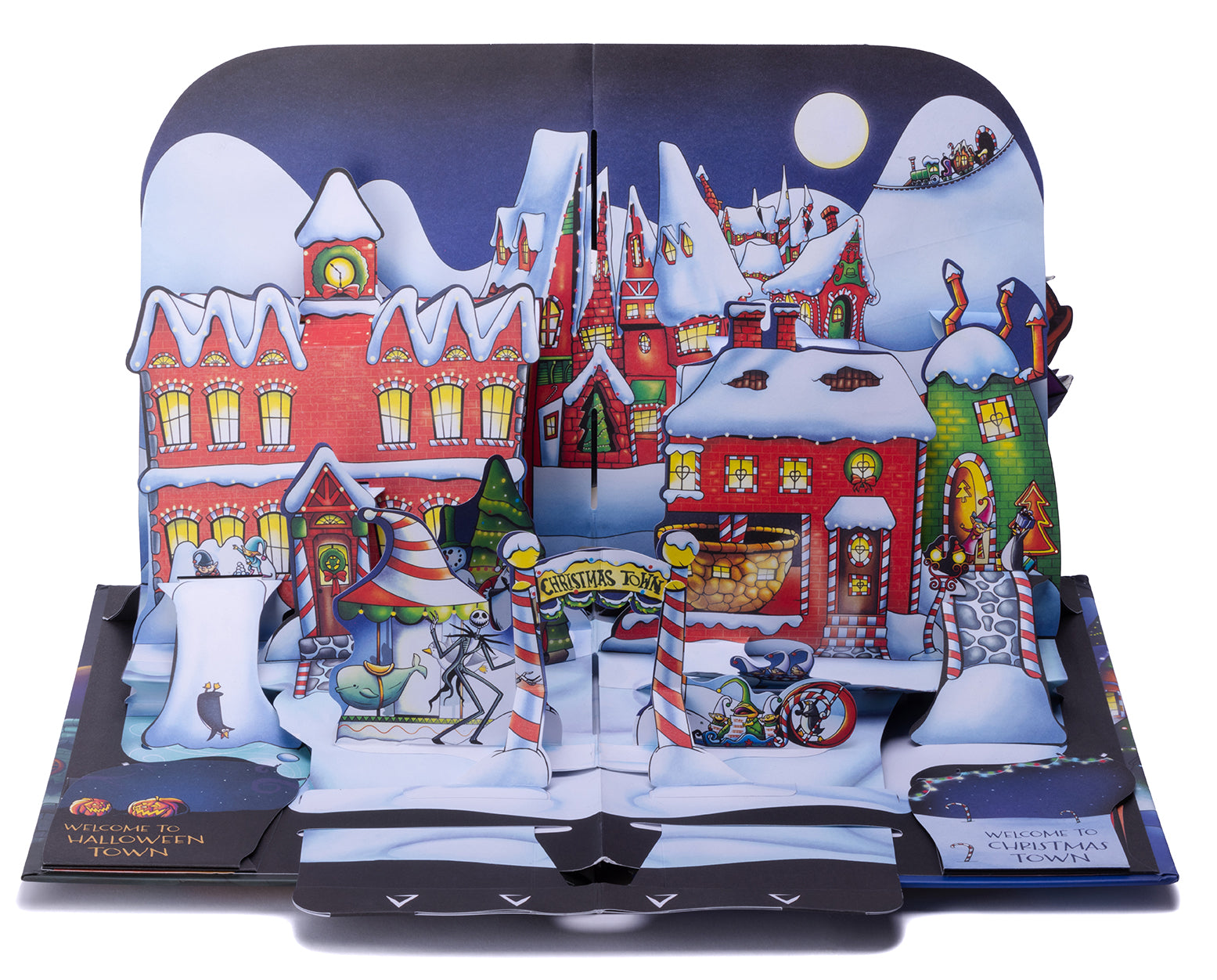 Disney Tim Burton's The Nightmare Before Christmas: Pop-Up Holiday Wor ...