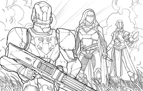 Destiny: The Official Coloring Book Vol. 2 – Insight Editions