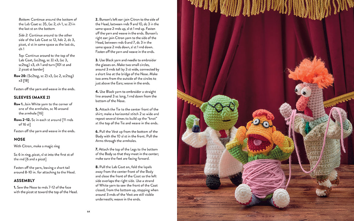 The Muppets Official Crochet Amigurumi – Insight Editions