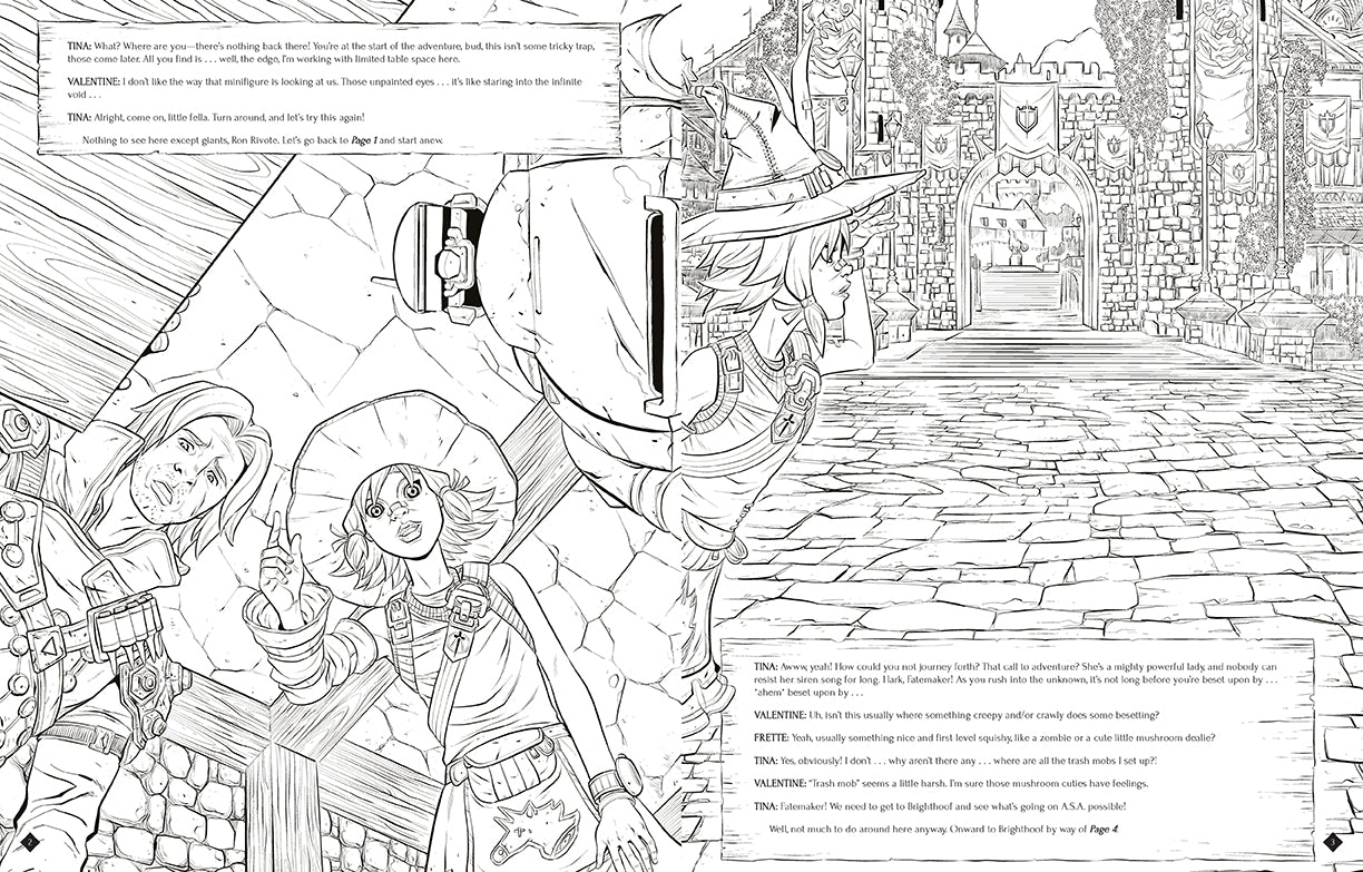 Tiny Tina's Wonderlands: A Bunkers & Badasses Coloring Adventure ...