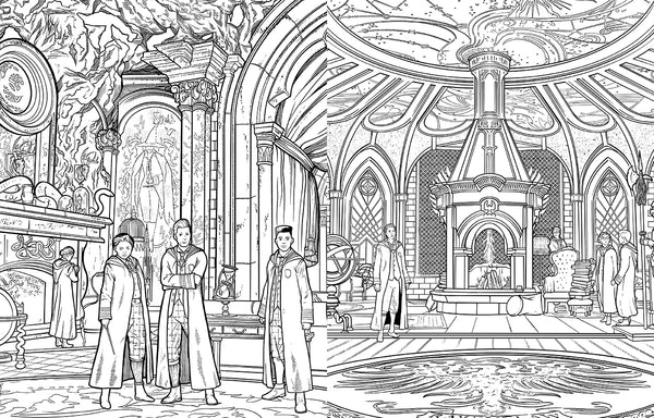 Hogwarts Legacy: The Official Coloring Book – Insight Editions