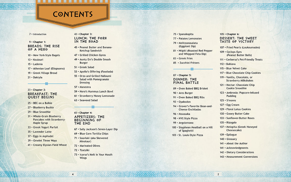 Percy Jackson and the Olympians: The Official Cookbook – Insight Editions