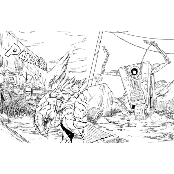 Borderlands: The Official Coloring Book – Insight Editions