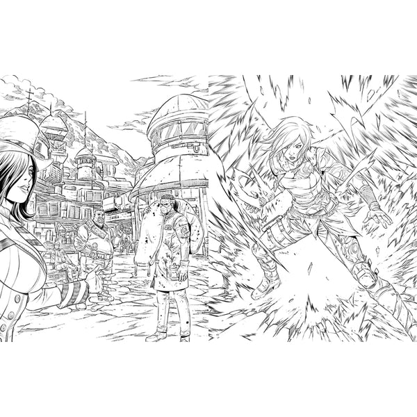 Borderlands: The Official Coloring Book – Insight Editions