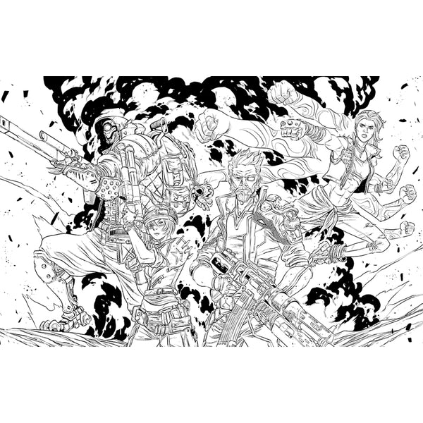 Borderlands: The Official Coloring Book – Insight Editions