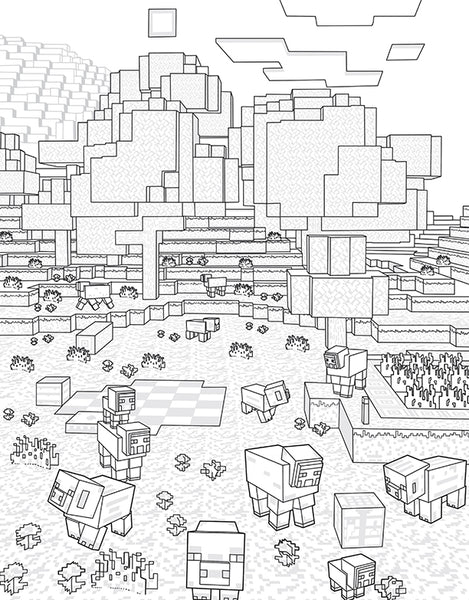 The Official Minecraft Coloring Book, Volume 2 – Insight Editions