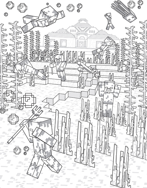 The Official Minecraft Coloring Book, Volume 2 – Insight Editions