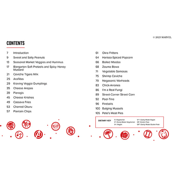 A Taste of Marvel: Snacks – Insight Editions