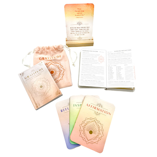 Gratitude: Journal and Inspiration Card Deck Set – Insight Editions