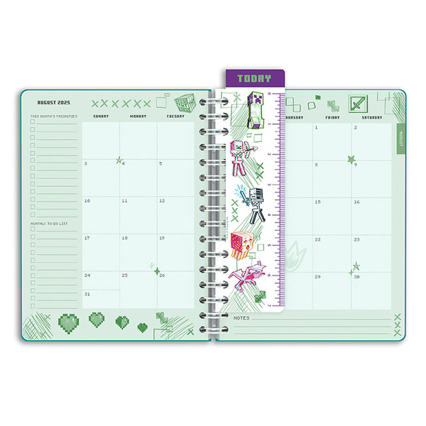 2025-2026 Minecraft Mobs Student Planner – Insight Editions