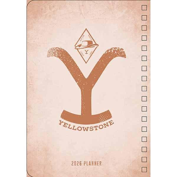 2026 Yellowstone: The Dutton Ranch 13-Month Weekly Planner – Insight ...