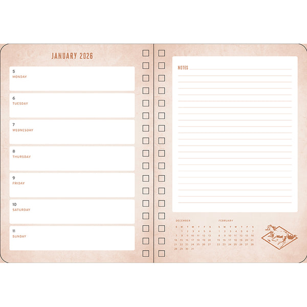 2026 Yellowstone: The Dutton Ranch 13-Month Weekly Planner – Insight ...