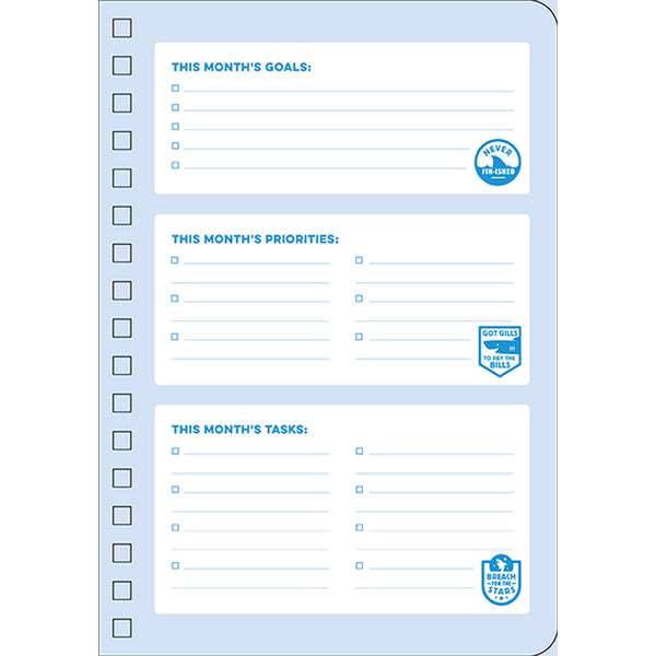 2026 Shark Week 13-Month Weekly Planner – Insight Editions