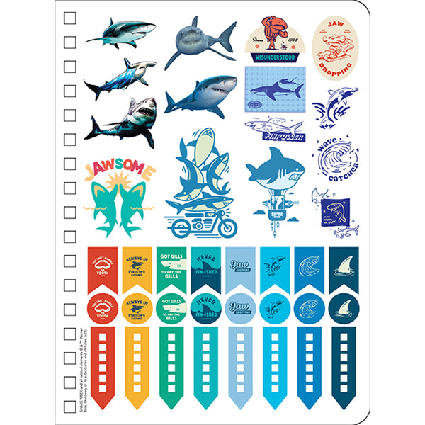 2026 Shark Week 13-Month Weekly Planner – Insight Editions
