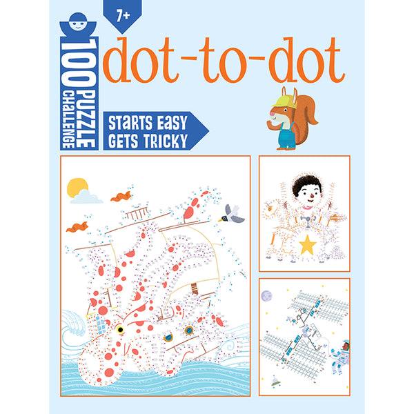 100 Puzzle Challenge Dot-to-Dot – Insight Editions
