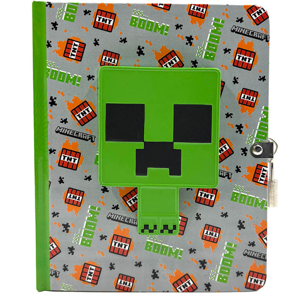 Minecraft: Creeper Squishy Lock & Key Diary – Insight Editions
