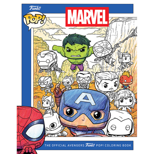 Marvel: The Official Avengers Funko POP! Coloring Book – Insight Editions