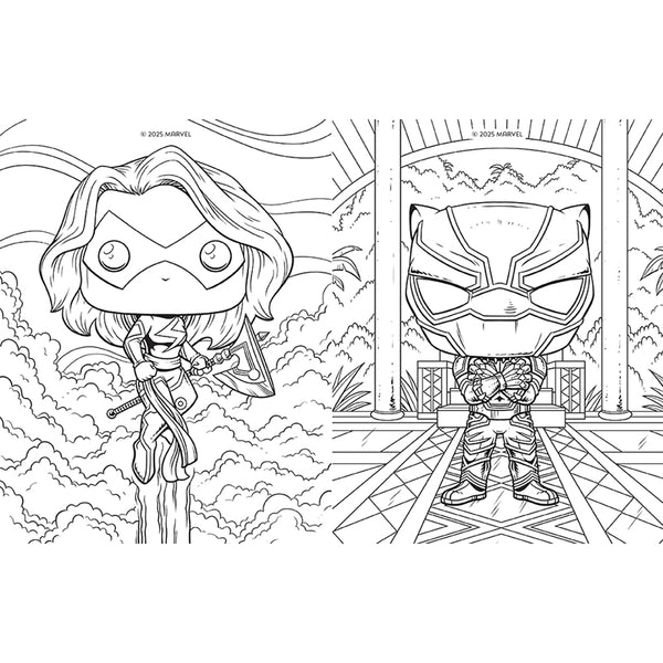 Marvel: The Official Avengers Funko POP! Coloring Book – Insight Editions