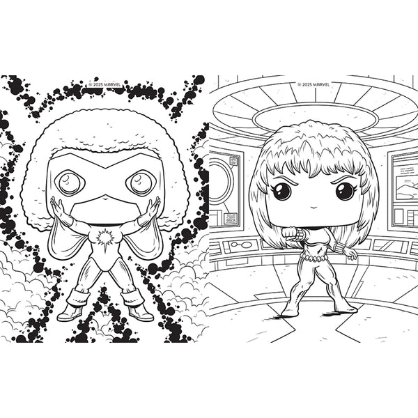 Marvel: The Official Avengers Funko POP! Coloring Book – Insight Editions