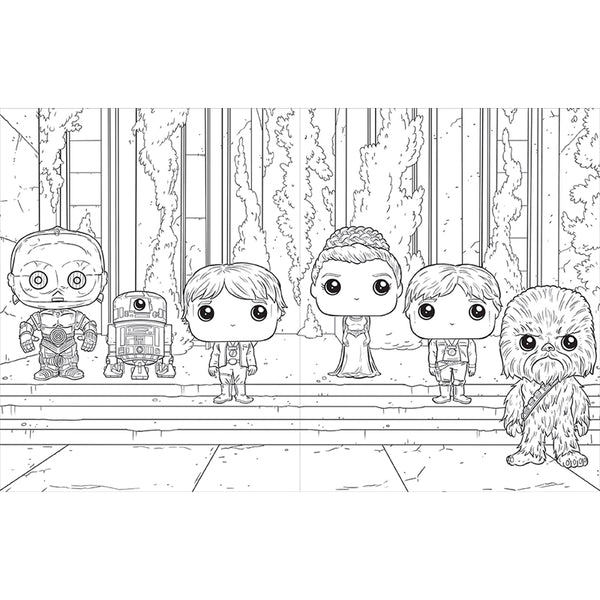 Star Wars: The Official Funko POP! Coloring Book – Insight Editions