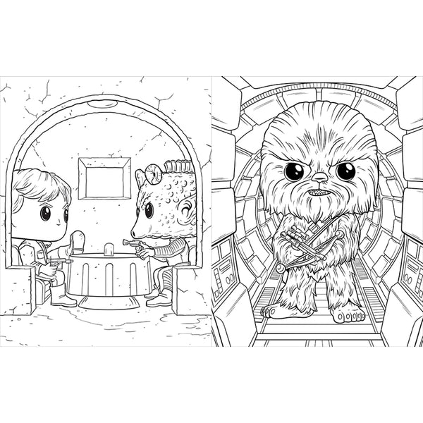 Star Wars: The Official Funko POP! Coloring Book – Insight Editions