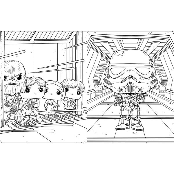 Star Wars: The Official Funko POP! Coloring Book – Insight Editions
