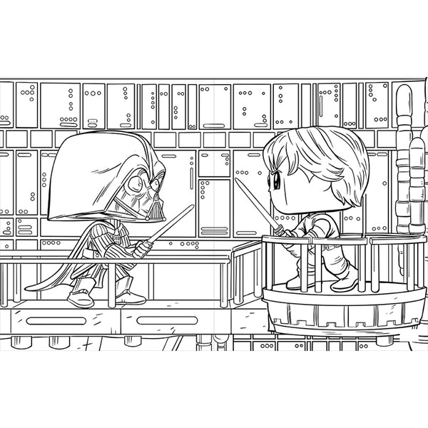 Star Wars: The Official Funko POP! Coloring Book – Insight Editions