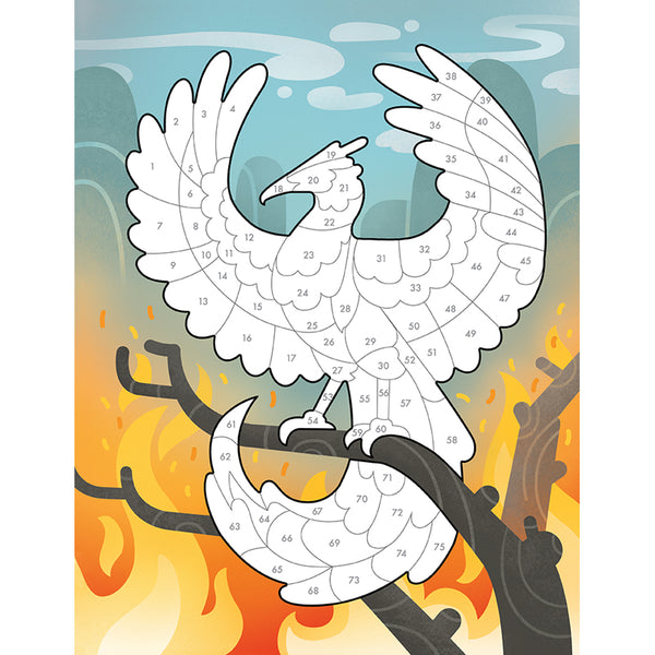 Sticker by Number: Mythical Creatures – Insight Editions