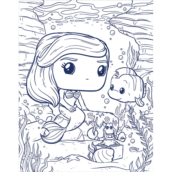 Disney Princess: The Official Funko POP! Coloring Book – Insight Editions