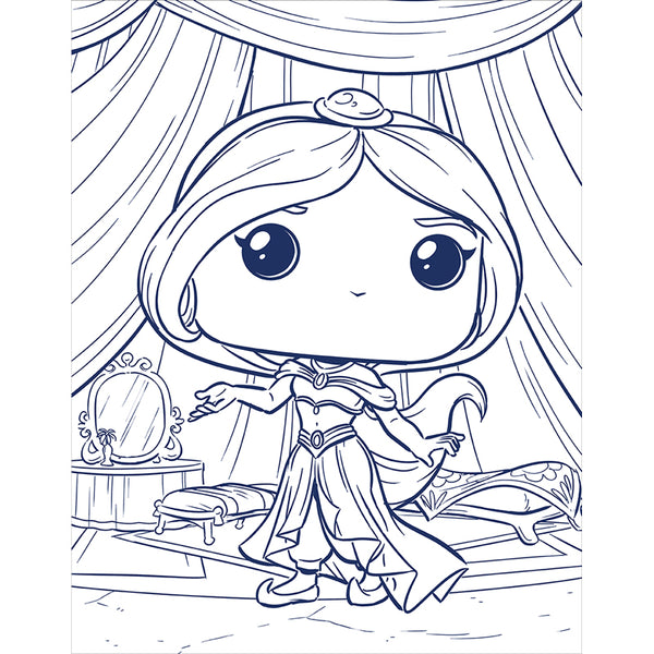 Disney Princess: The Official Funko POP! Coloring Book – Insight Editions