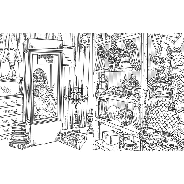 The Conjuring: The Official Conjuring Universe Coloring Book – Insight ...