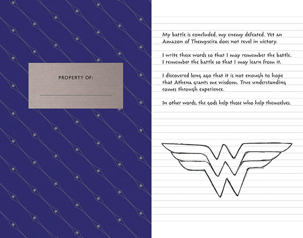 Wonder Woman Hardcover Ruled Journal – Insight Editions