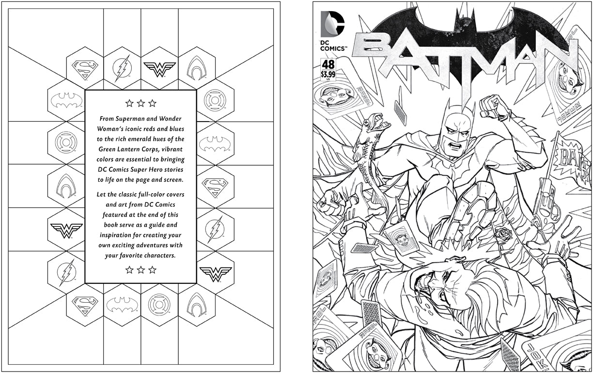 DC Comics Coloring Book – Insight Editions
