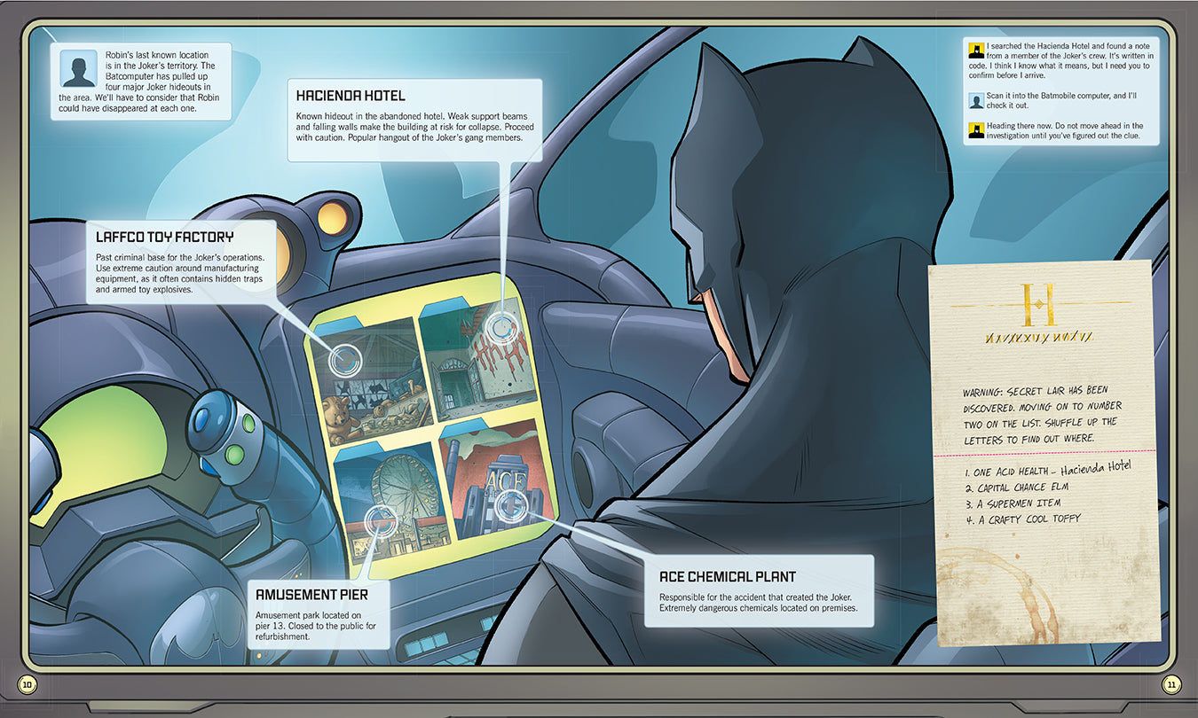 DC Comics: Batman: Crack the Case – Insight Editions