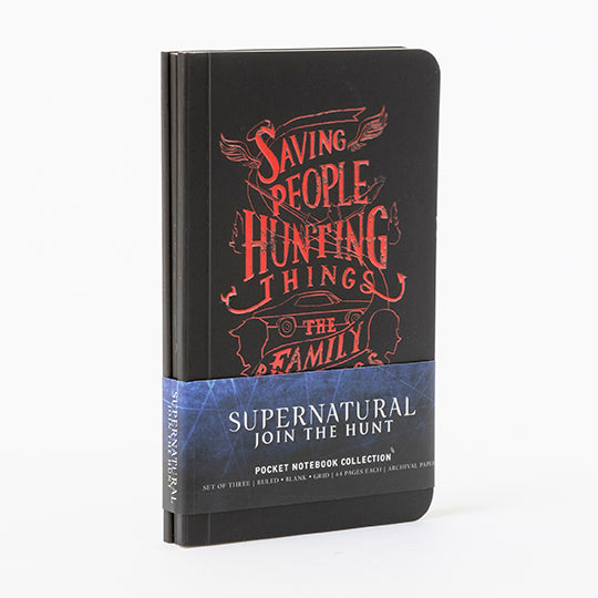 Supernatural Pocket Notebook Collection (Set of 3) – Insight Editions