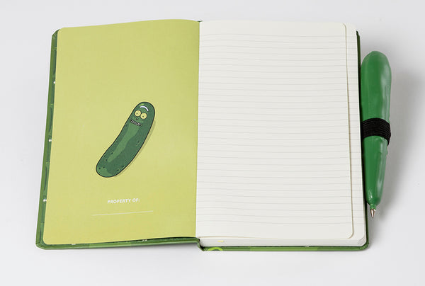 Rick and Morty: Pickle Rick Hardcover Ruled Journal With Pen – Insight ...