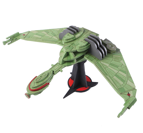 IncrediBuilds: Star Trek: Klingon Bird-of-Prey Book and 3D Wood Model ...