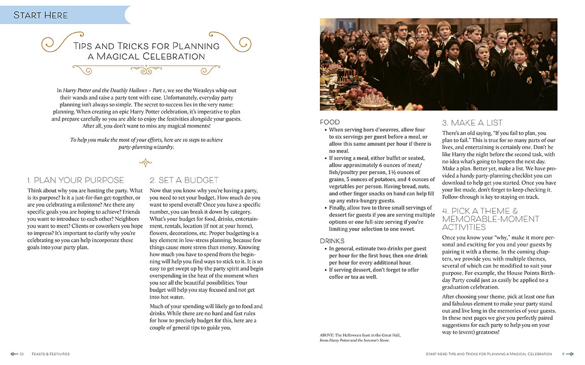 Harry Potter: Feasts & Festivities – Insight Editions